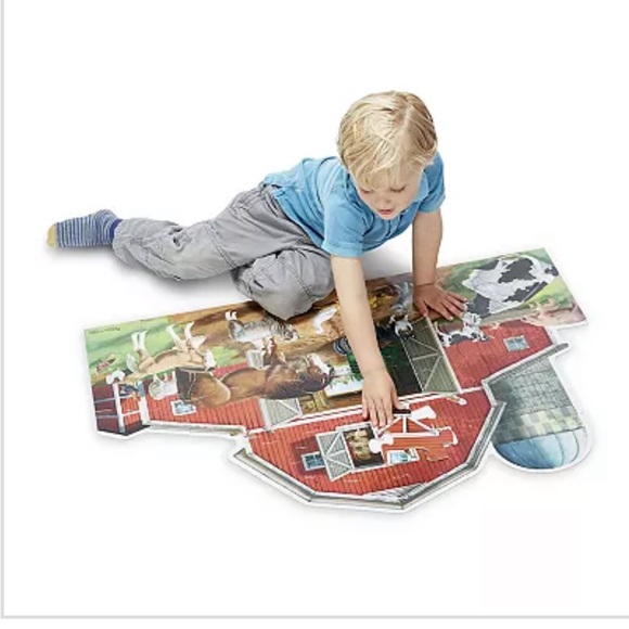 Melissa & Doug | Toys | Copy Melissa Doug Jumbo 32 Piece Busy Barn ...